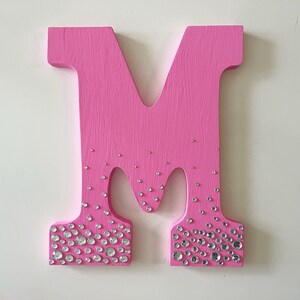 Barbie Theme Initial Letter Wall Decor Monogram - Etsy