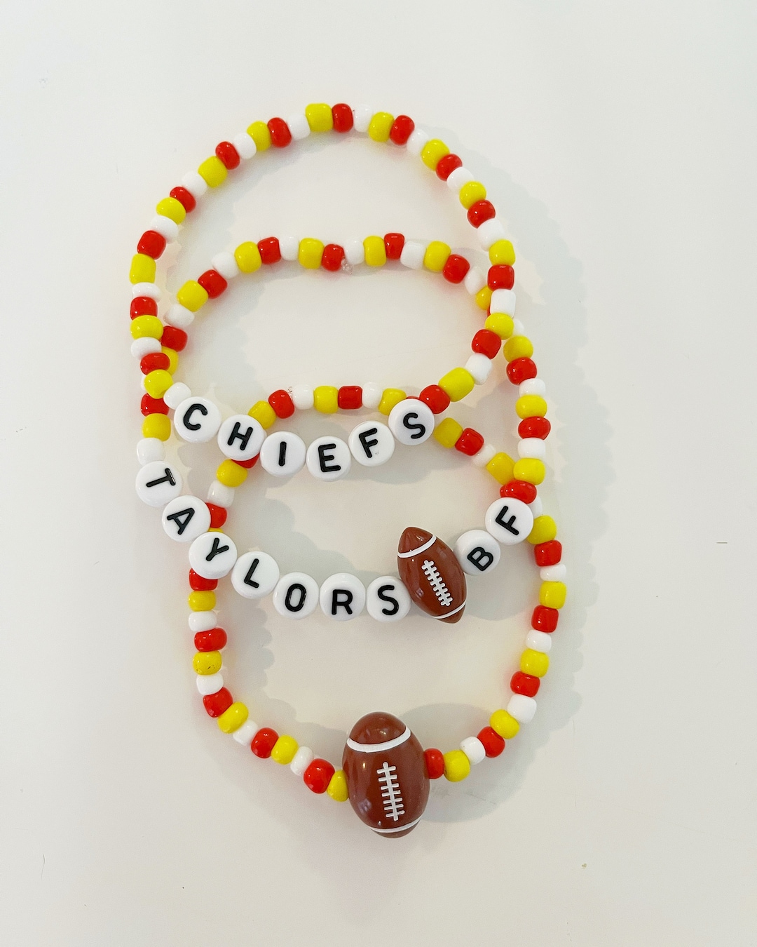 Chiefs Bracelet Kansas City Chiefs NFL Bracelet Football Spirit ...