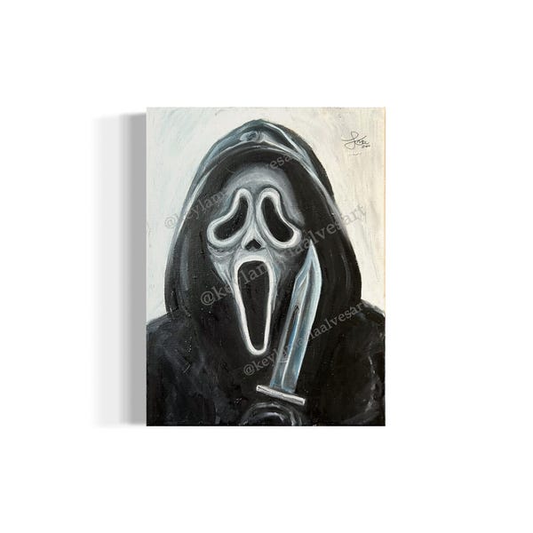 Ghostface Painting - Etsy