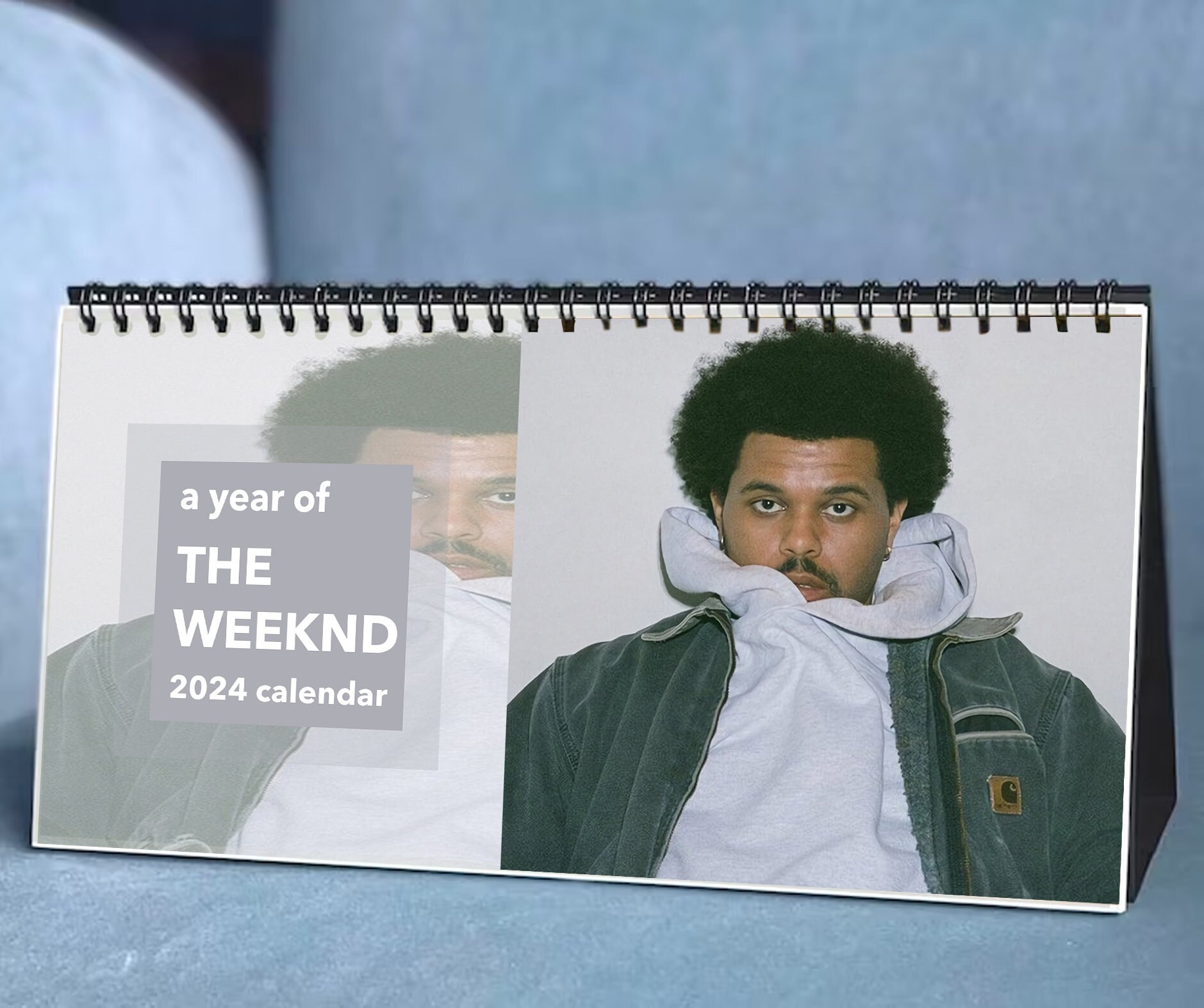 2024 the Weeknd Calendar 2024 Desk Calendar Celebrity - Etsy Canada