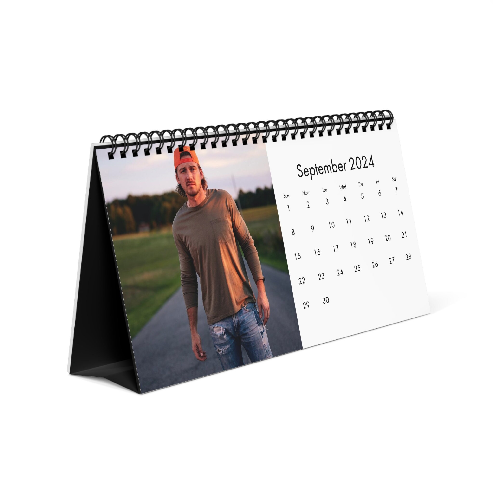 2024 Wallen Western Calendar, 2024 Desk Calendar, Celebrity Calendar ...