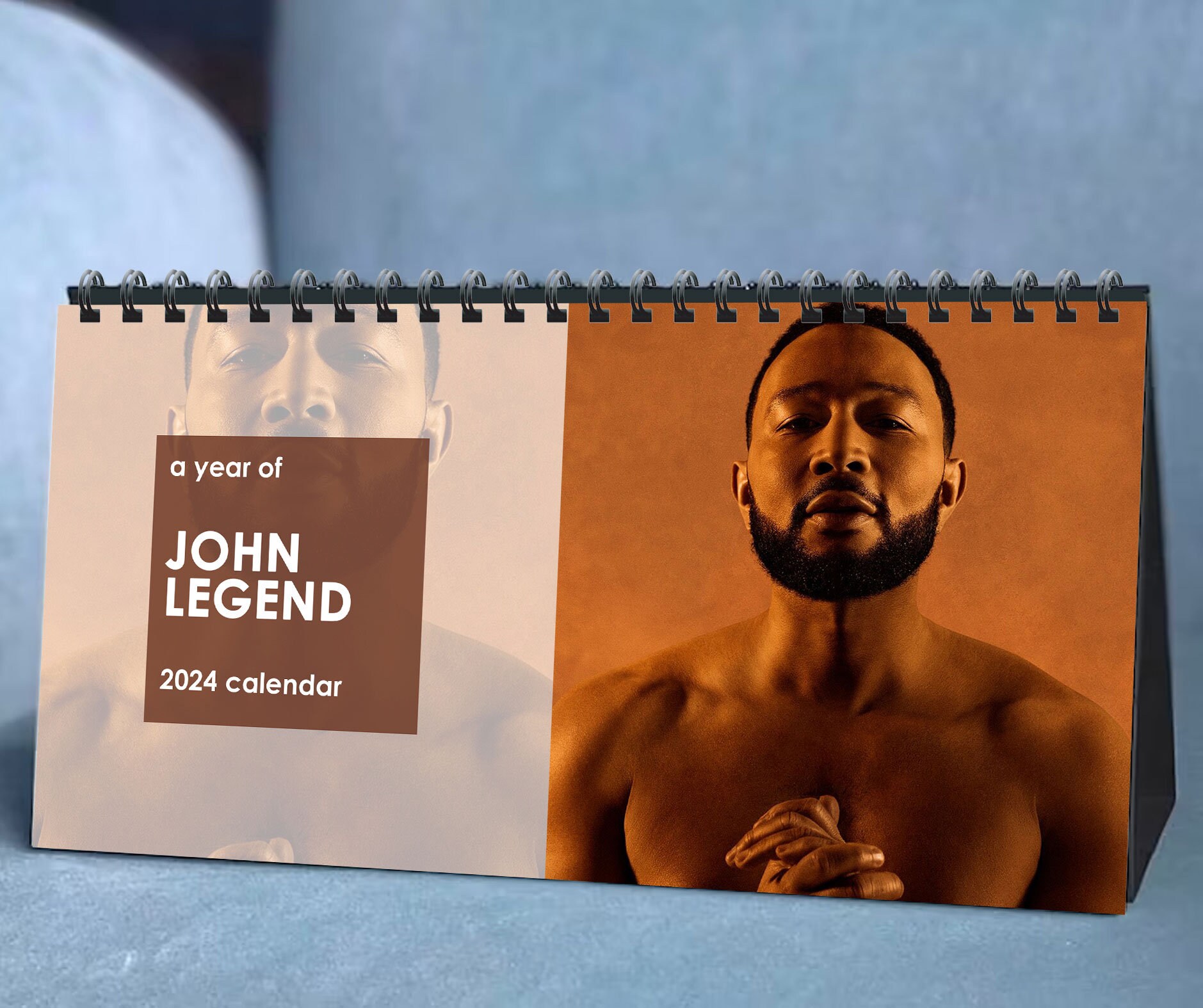 2024 John Legend Calendar, 2024 Desk Calendar, Celebrity Calendar sold ...