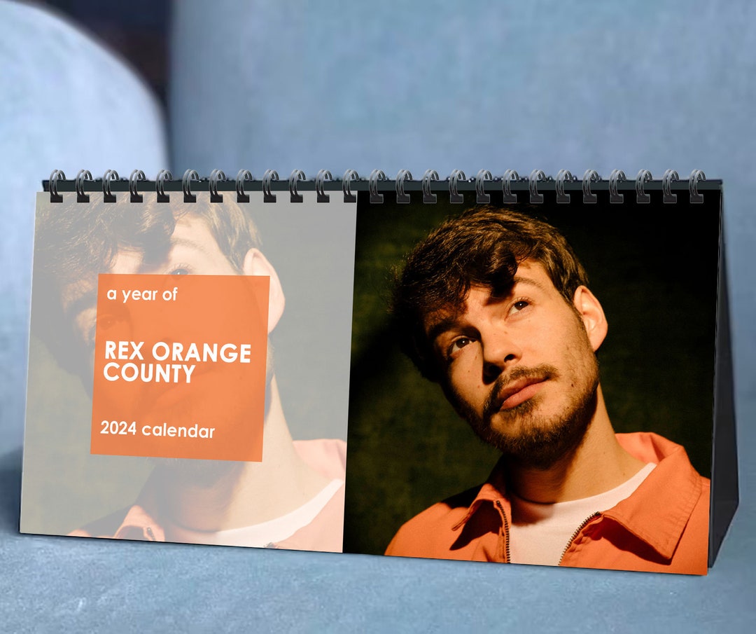 2024 Rex Orange Country Calendar 2024 Desk Calendar - Etsy UK