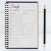 Daily Minimalist Planner, Instant Download, Daily Planner, Printable ...