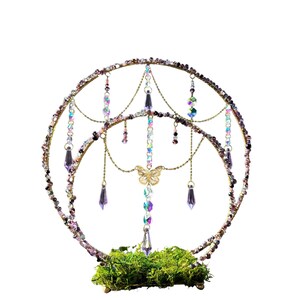 Elegant Handcrafted Standing Suncatcher for Mesmerizing Light Prisms ...