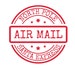 North Pole Santa Express Air Mail Christmas Stamp - Etsy