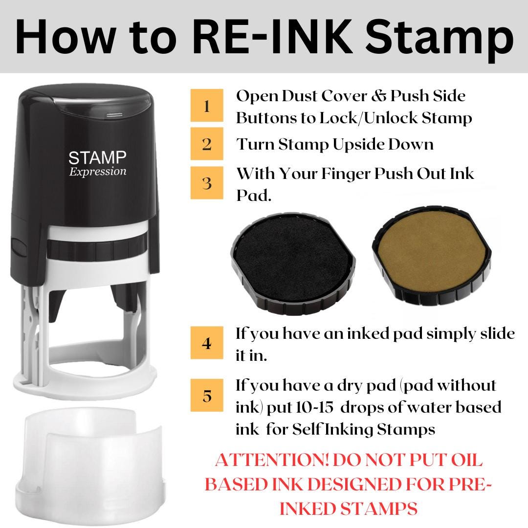 Scorpio Zodiac Sign Custom Self Inking Rubber Stamp. Perfect When Used ...