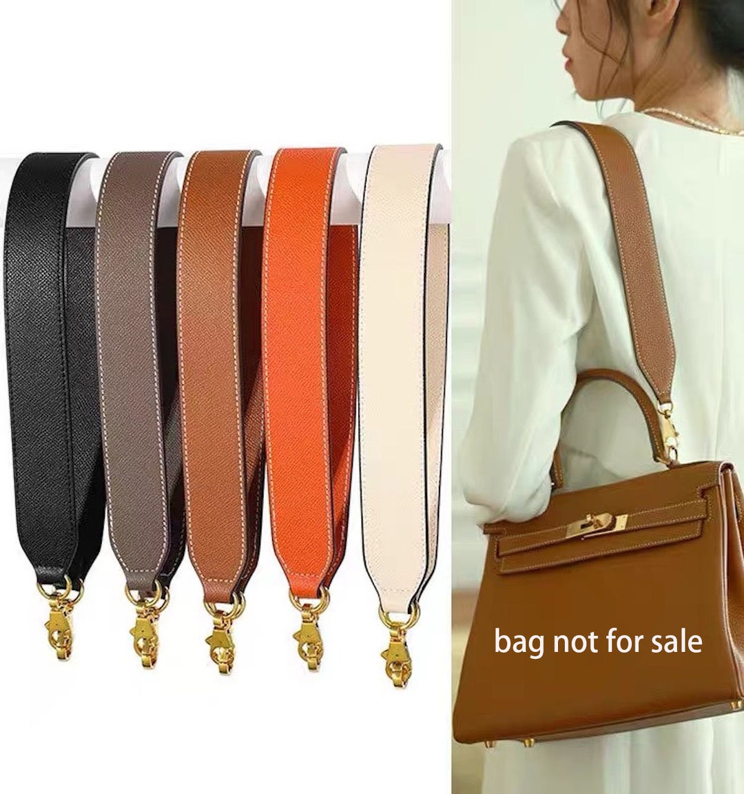 3.2cm/1.3 Wide Epsom Leather Shoulder Bag Strap for Kelly/evelyne ...