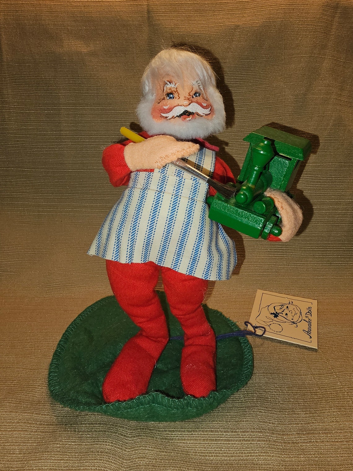 Vintage Annalee Doll Santa Claus With Train - Etsy