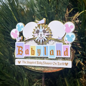 Babyland Cake Topper, Baby Shower, Magical , Cake Topper - Etsy
