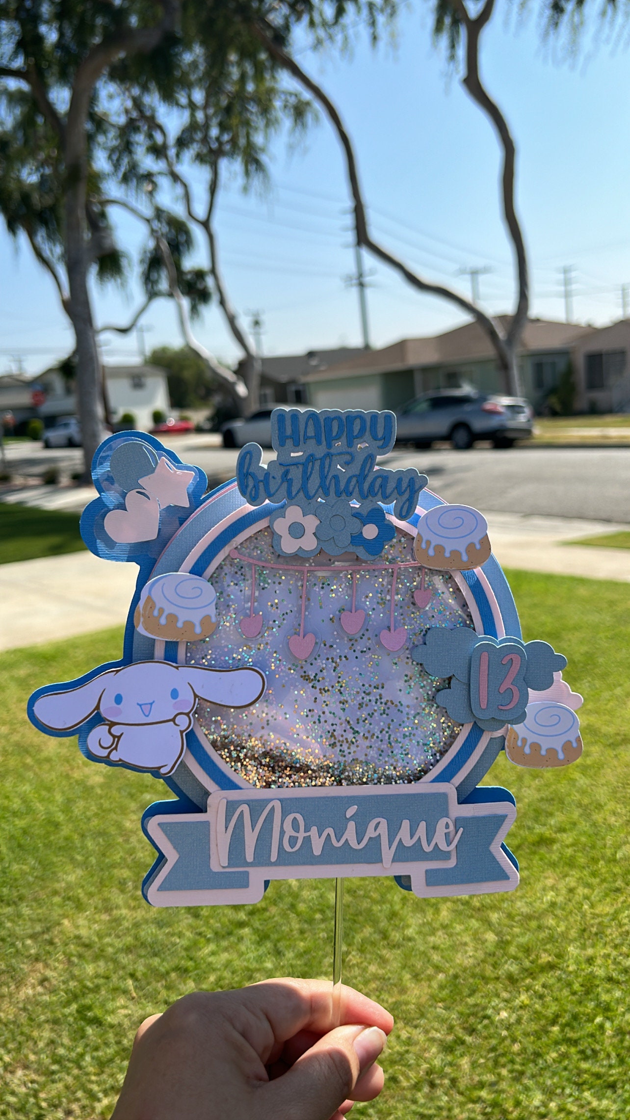 Cinnamon Roll Cake Topper - Etsy