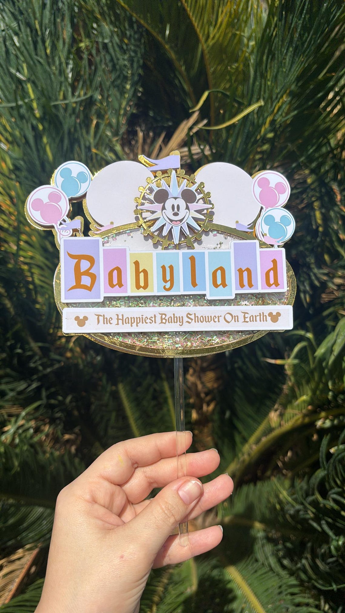 Babyland Cake Topper, Baby Shower, Magical , Cake Topper - Etsy