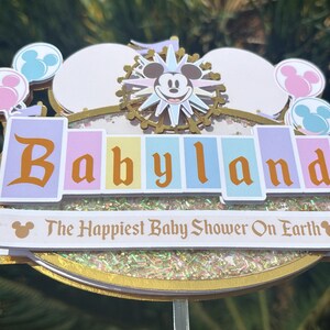 Babyland Cake Topper, Baby Shower, Magical , Cake Topper - Etsy