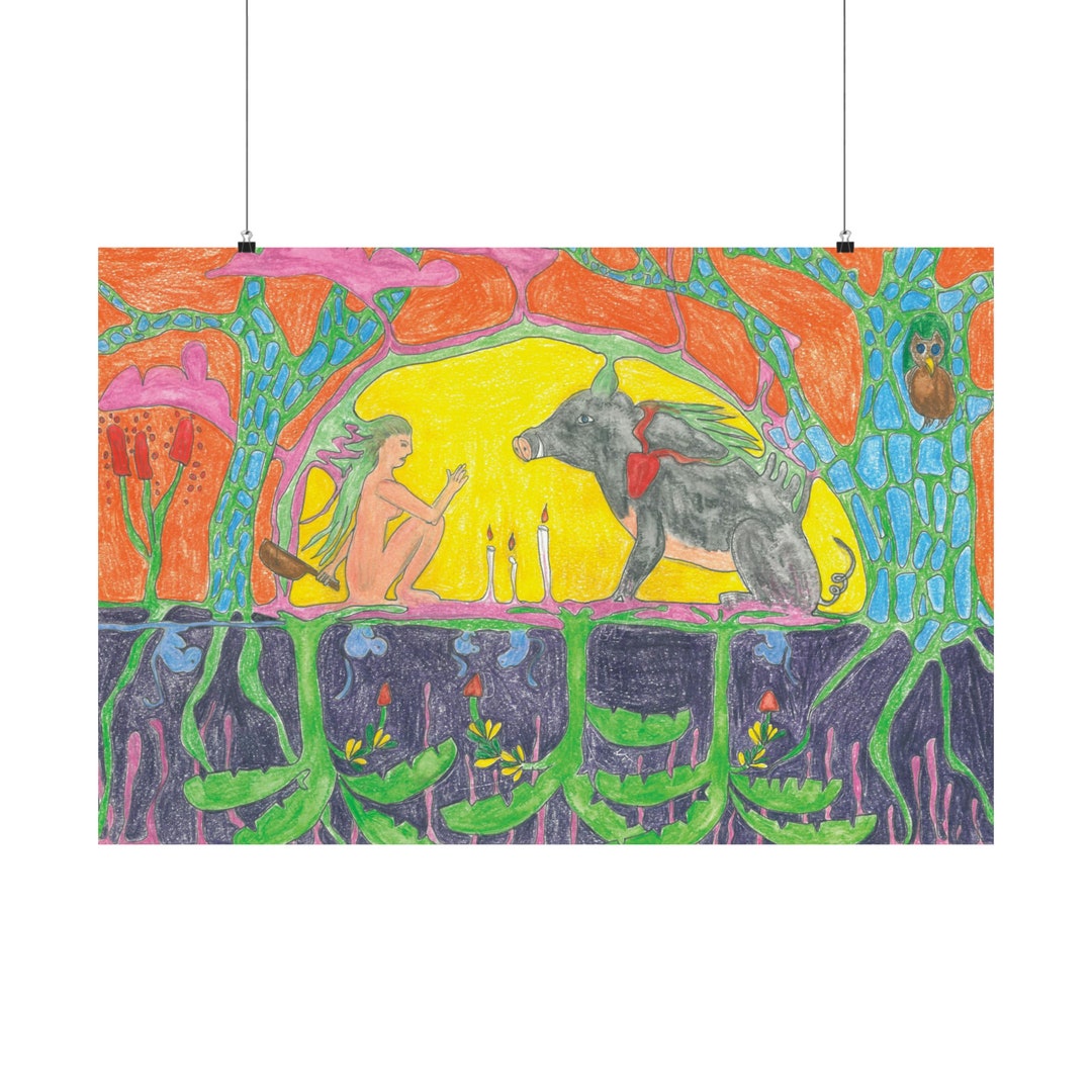 Premium Matte Horizontal Posters Cycle of Life - Etsy