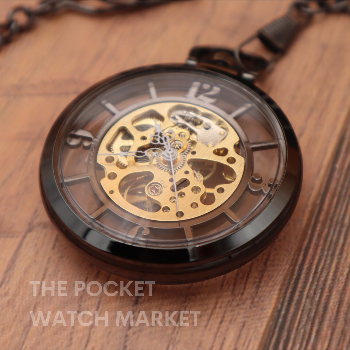 PERSONALIZED Signature Mechanical Pocket Watch "the Hubble" With Metal ...