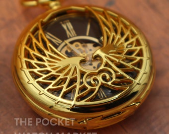 The Leonidas - Signature Mechanical Pocket Watch With Metal Chain and ...