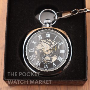 PERSONALIZED Signature Mechanical Pocket Watch "the Espira" With Metal ...