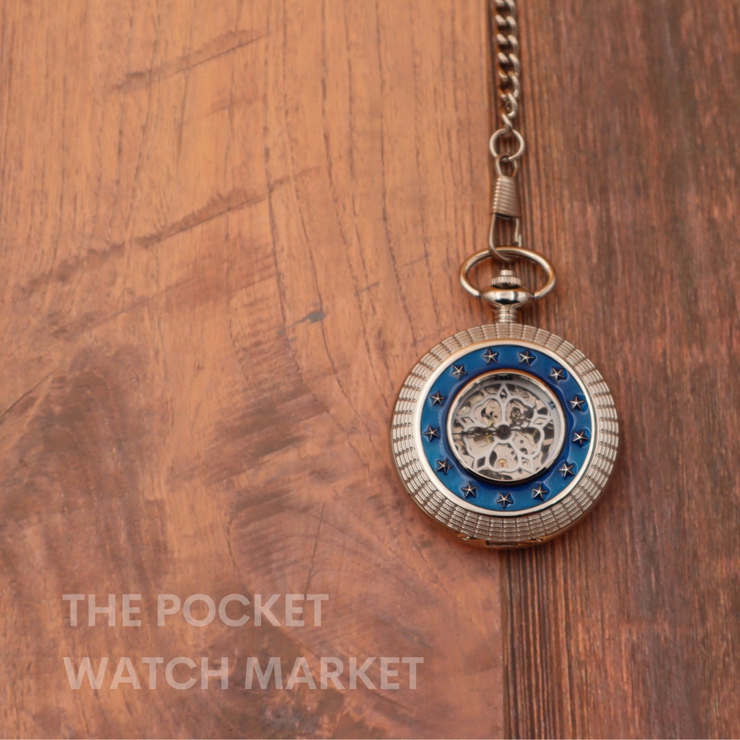 CUSTOM ENGRAVED Signature Mechanical Pocket Watch "the Kinokan ...