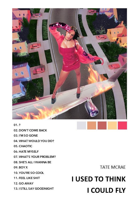 Tate Mcrae Album Cover Prints, Music Prints, Tate Mcrae, Merch, Posters ...