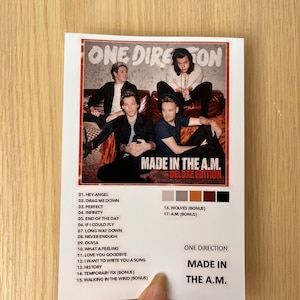 One Direction Album Cover Prints, Music Prints, One Direction Merch ...