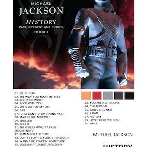 Michael Jackson Album Cover Prints, Music Prints, MJ Merch, Posters ...