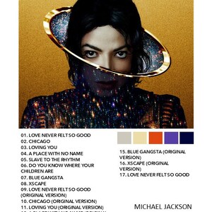 Michael Jackson Album Cover Prints, Music Prints, MJ Merch, Posters ...