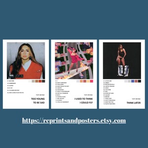 Tate Mcrae Album Cover Prints, Music Prints, Tate Mcrae, Merch, Posters ...