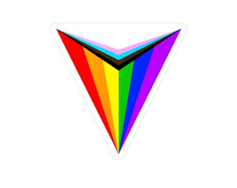 Inverted Pentagram Progress Pride Flag POC Trans LGBTQ Flag - Etsy