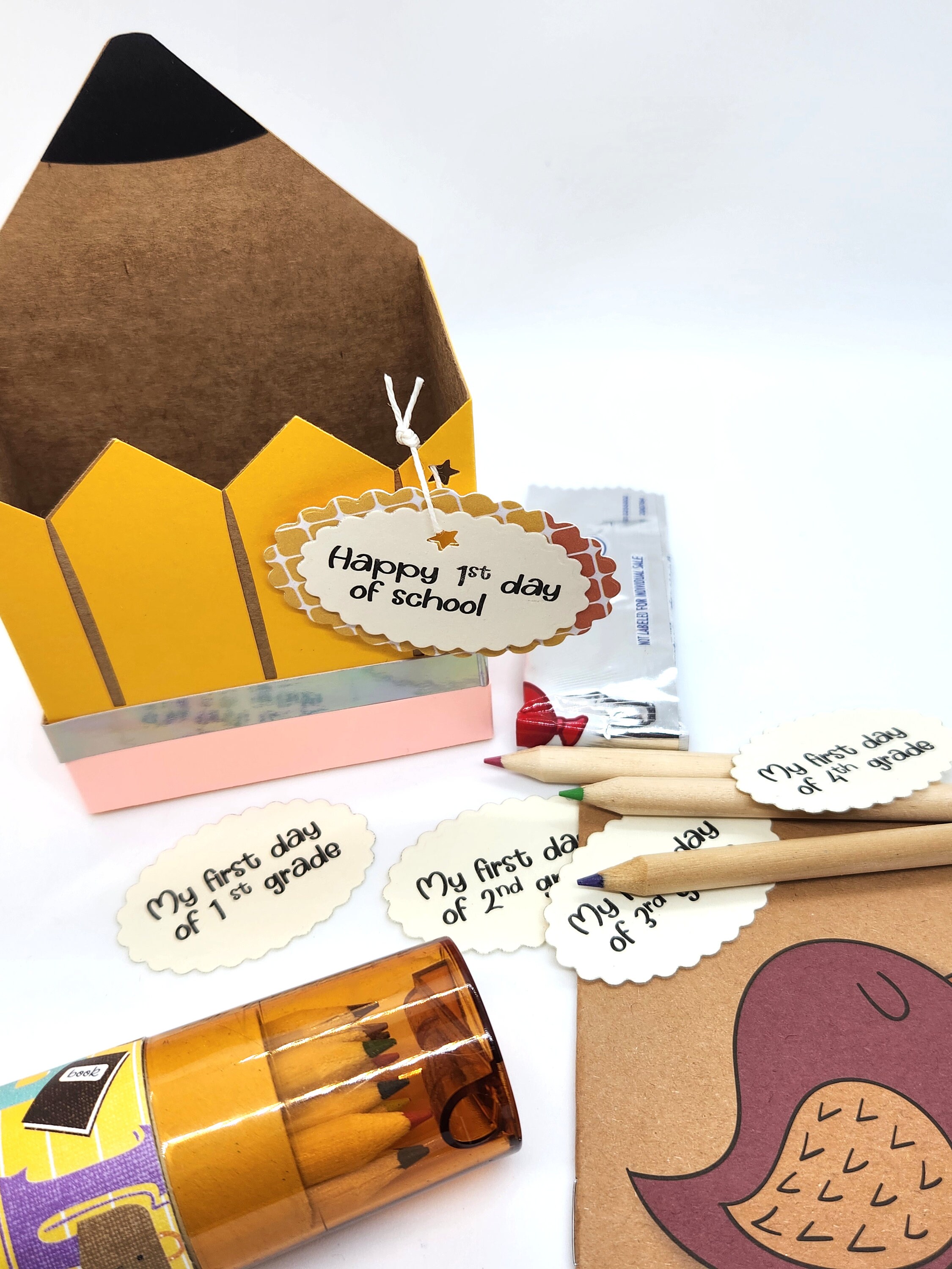 First Day of Kindergarten, First Day of School Gift Box, Kit for ...