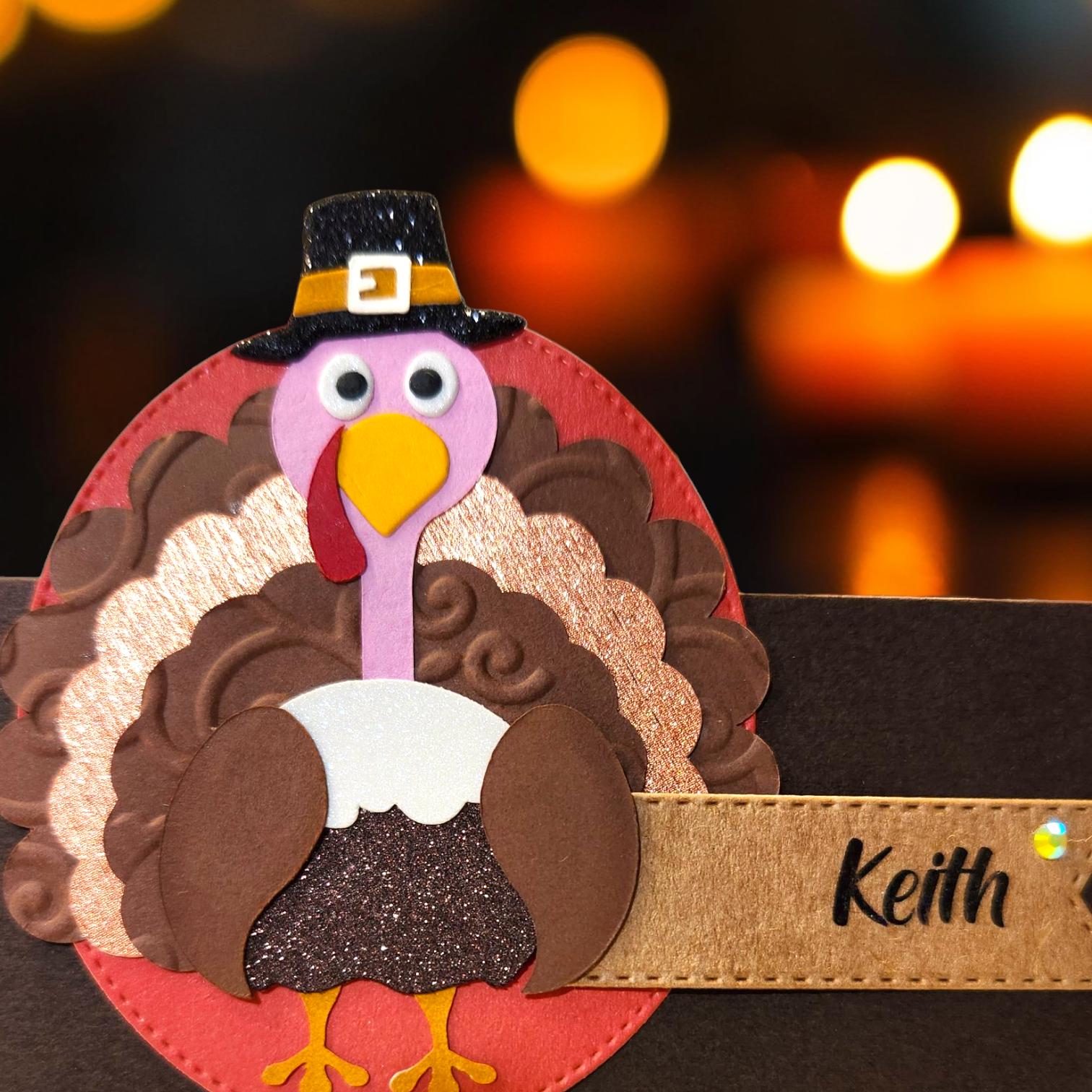 Handmade Thanksgiving Turkey Place Cards: Personalized Autumn Decor - Etsy