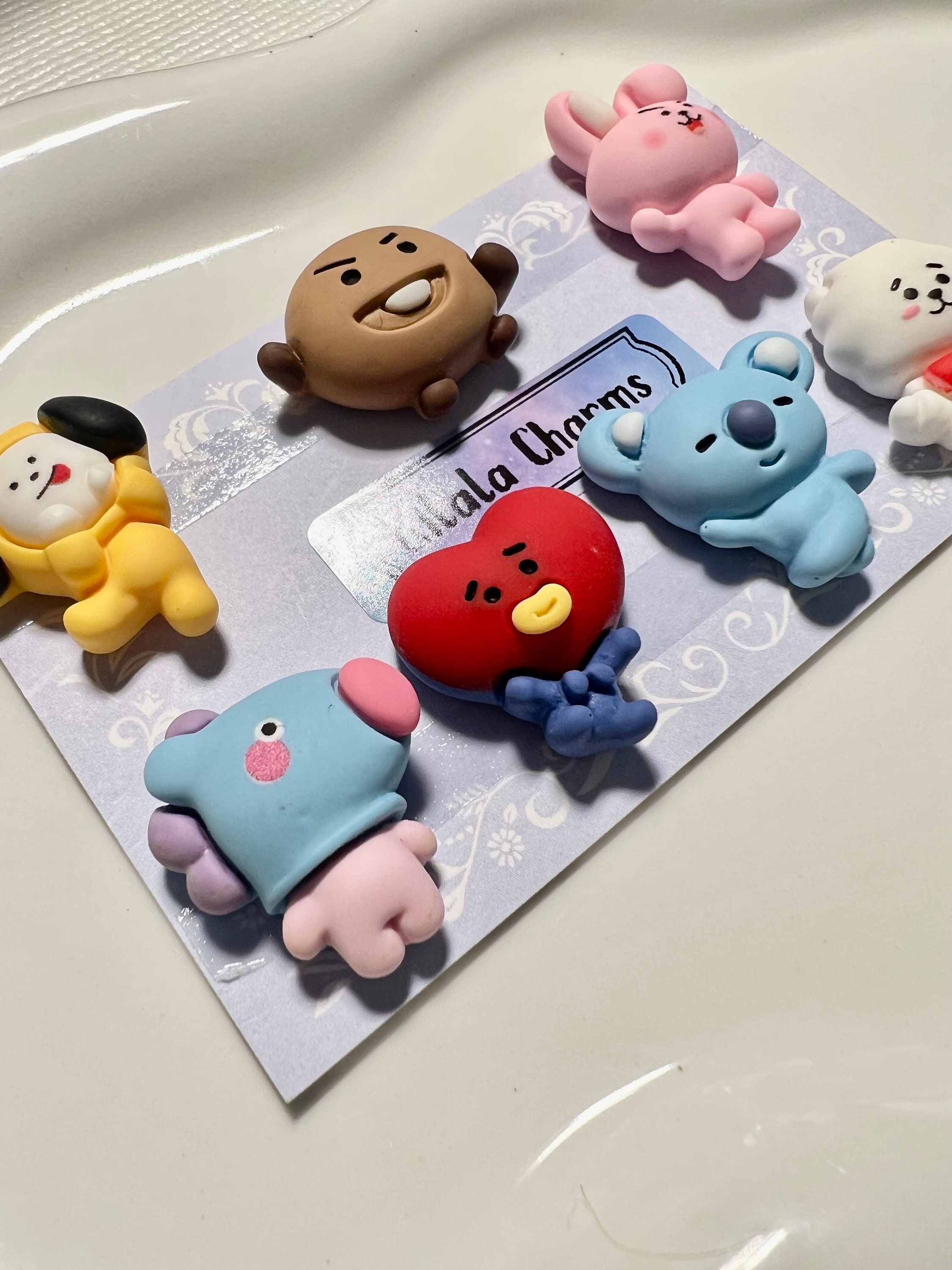 New Cute BT21 Full Figure Fridge Magnets set of 7 V3 - Etsy