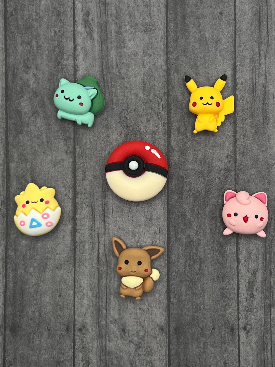 New Cute Pokémon Magnets set of 6 - Etsy