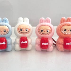 Labubu Coke Keychain - Etsy