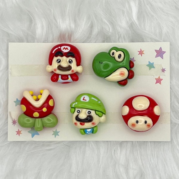 Super Mario Magnets - Etsy