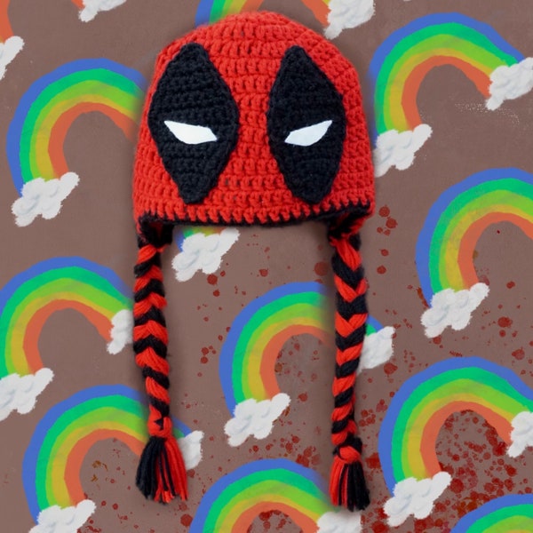 Deadpool Beanie - Etsy