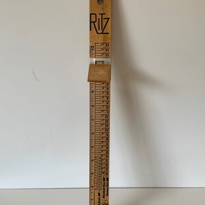 Ritz Shoe Measurement Tool 1980s Mancave Office Wall Decor - Etsy