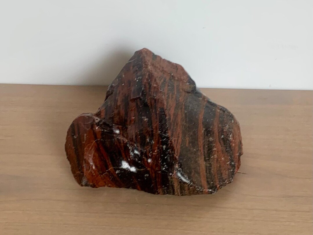 Tiger Stripe Obsidian Raw Uncut 1ibs 12.3oz Oregon Obsidian Office ...