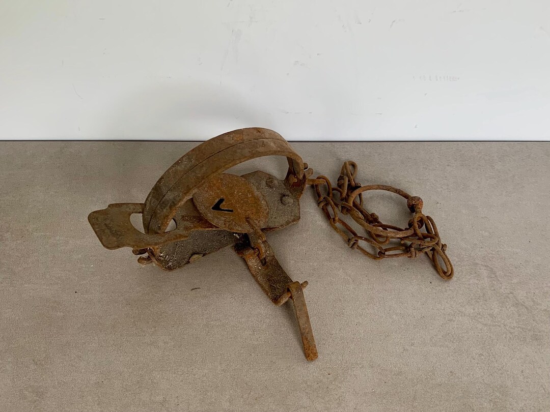 Vintage Rusty Victor Animal Trap, Cabin/man Cave Decor - Etsy