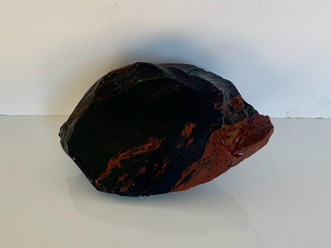 Large Raw/cut Mahogany Obsidian Chunk - Etsy