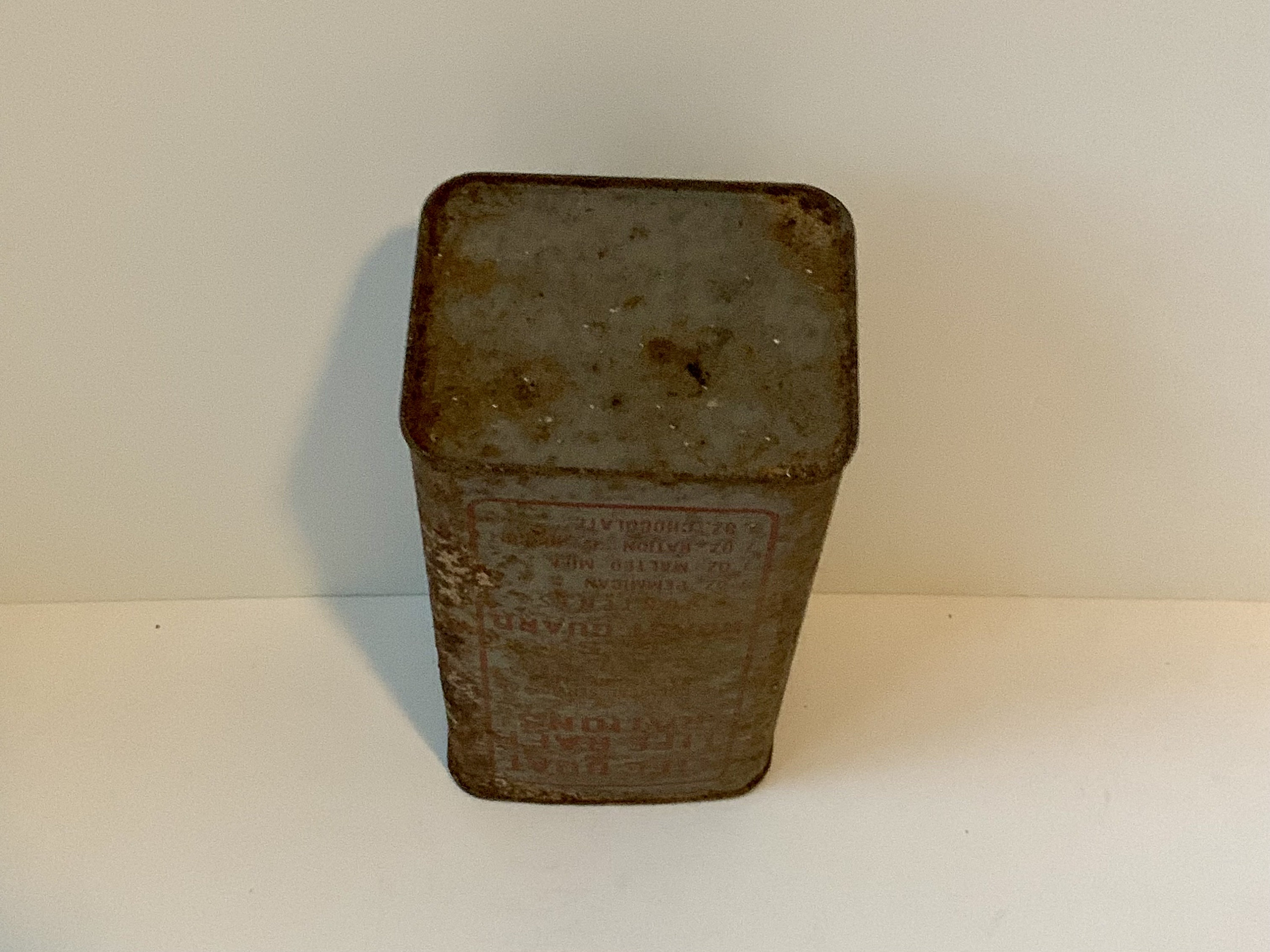 1950s U.S. Coast Guard Life Boat Ration Empty Rusty Tin - Etsy