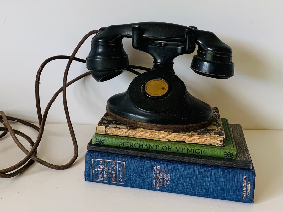 Western Electric No-dial 1920s Desk Phone 557B Home Decor Rustic ...