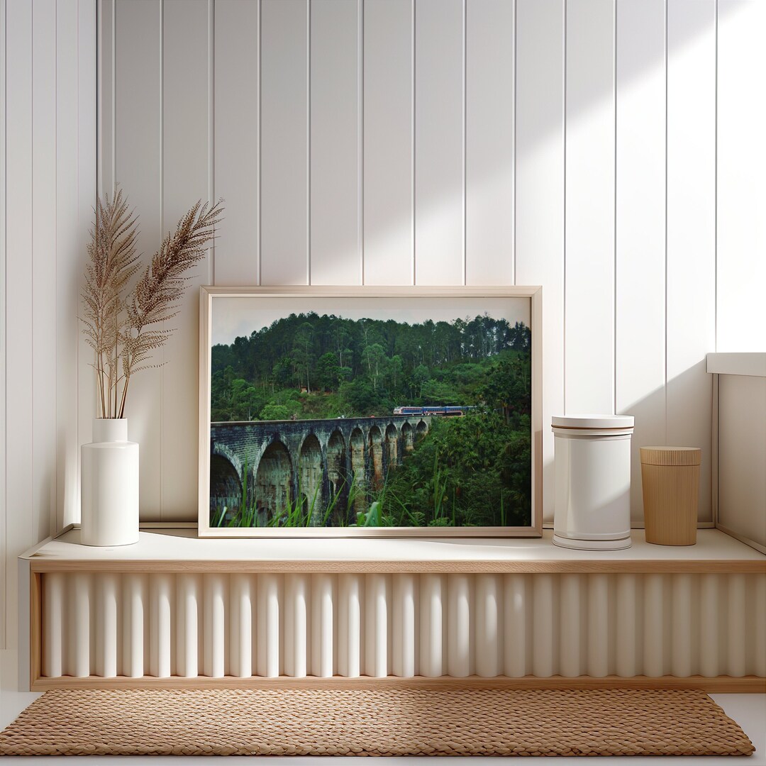 Nine Arch Bridge Print Sri Lanka Photography Nature Train Bridge Wall ...