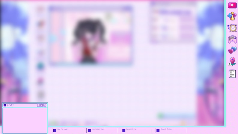 Needy Streamer Overload Themed Stream Overlay Package | Overlay + Scenes + Just Chatting ...