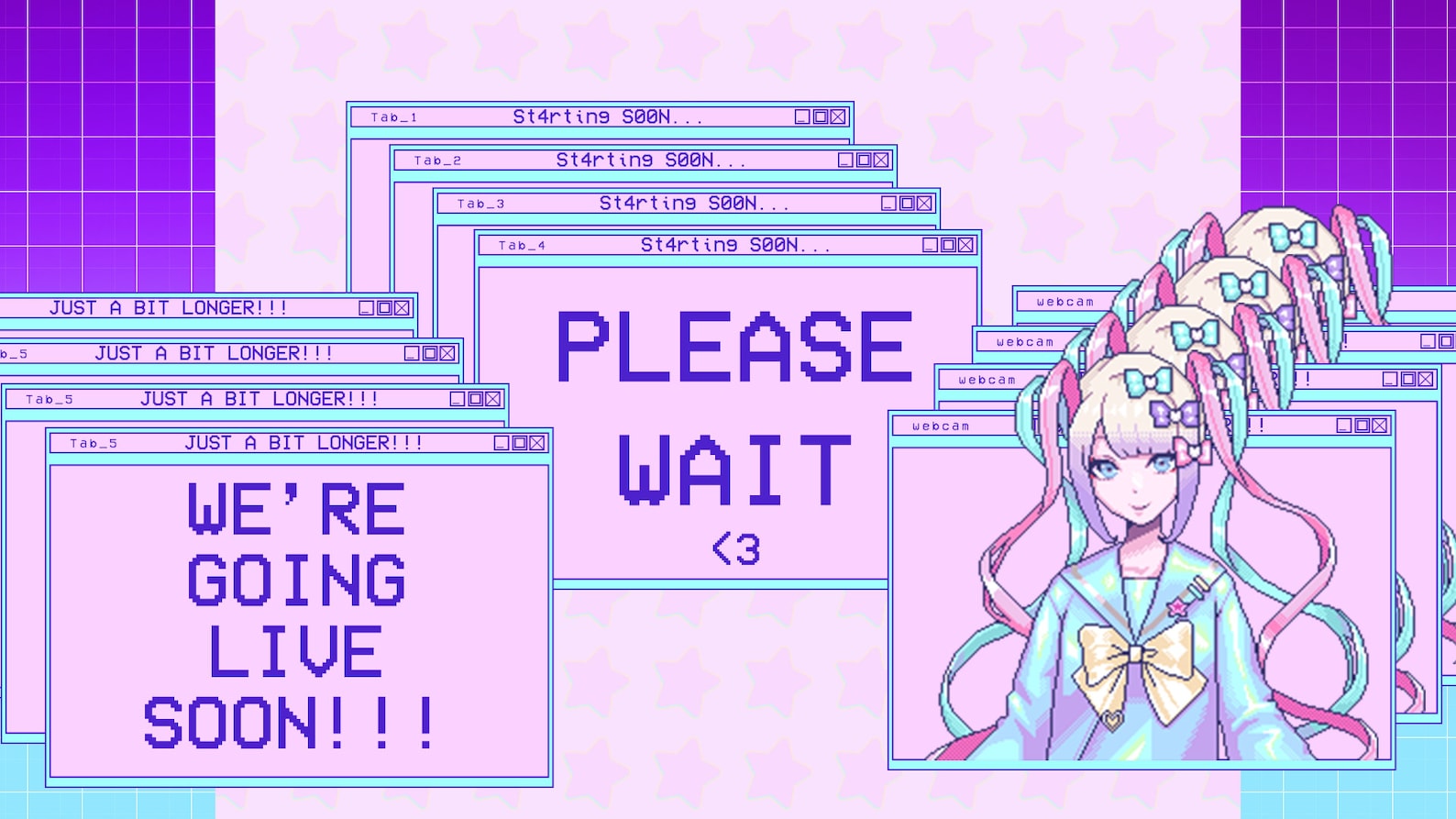 Needy Streamer Overload Themed Stream Overlay Package | Overlay ...