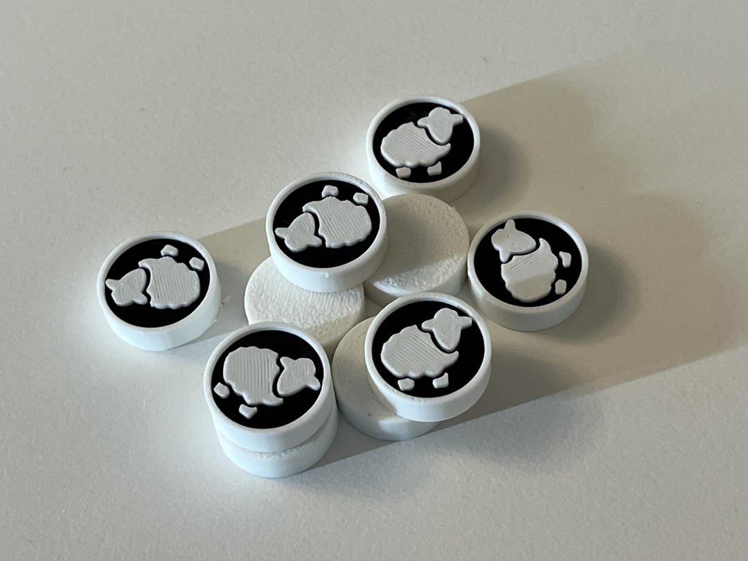 Generic Sheep Game Tokens – 3D Printed Board Game Pieces - Etsy