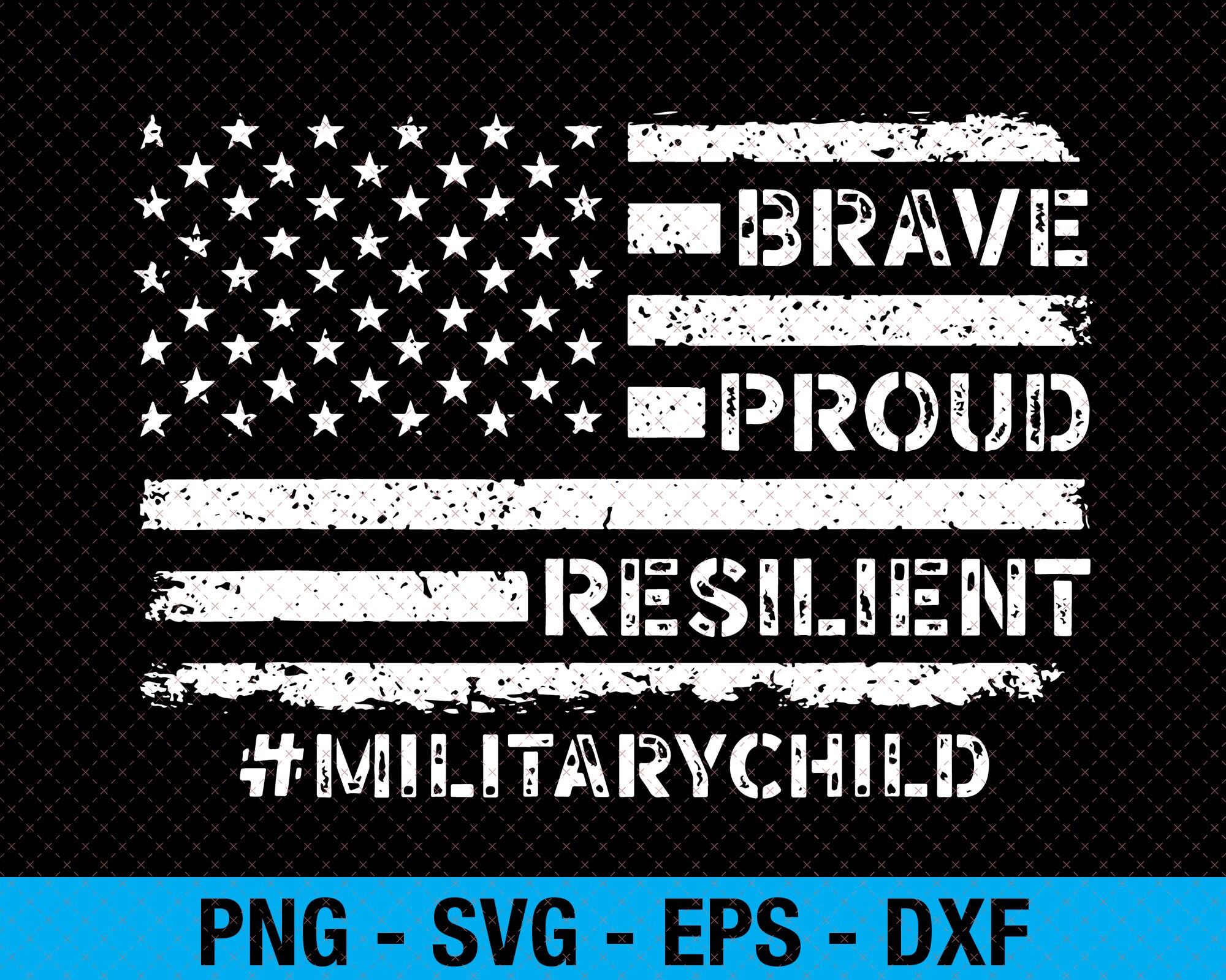 Military Kids SVG, Adult Purple 2023 Month Military Child Png, Svg ...