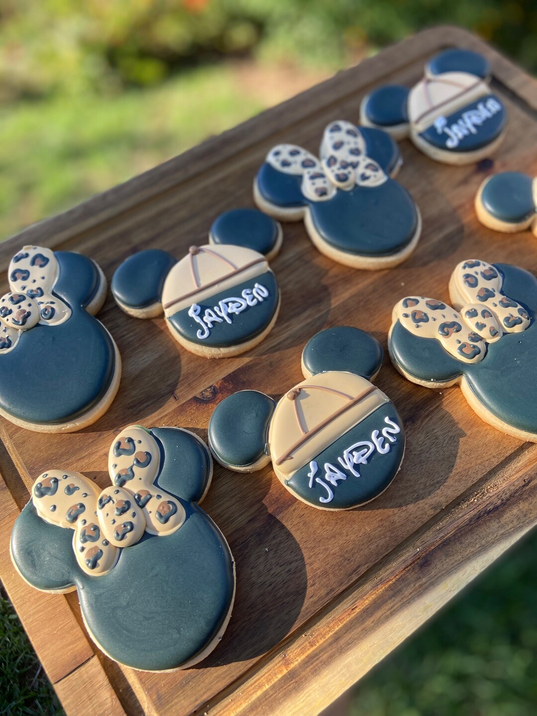 Mickey Safari Cookies / Mickey Mouse Inspired Safari Cookies / - Etsy