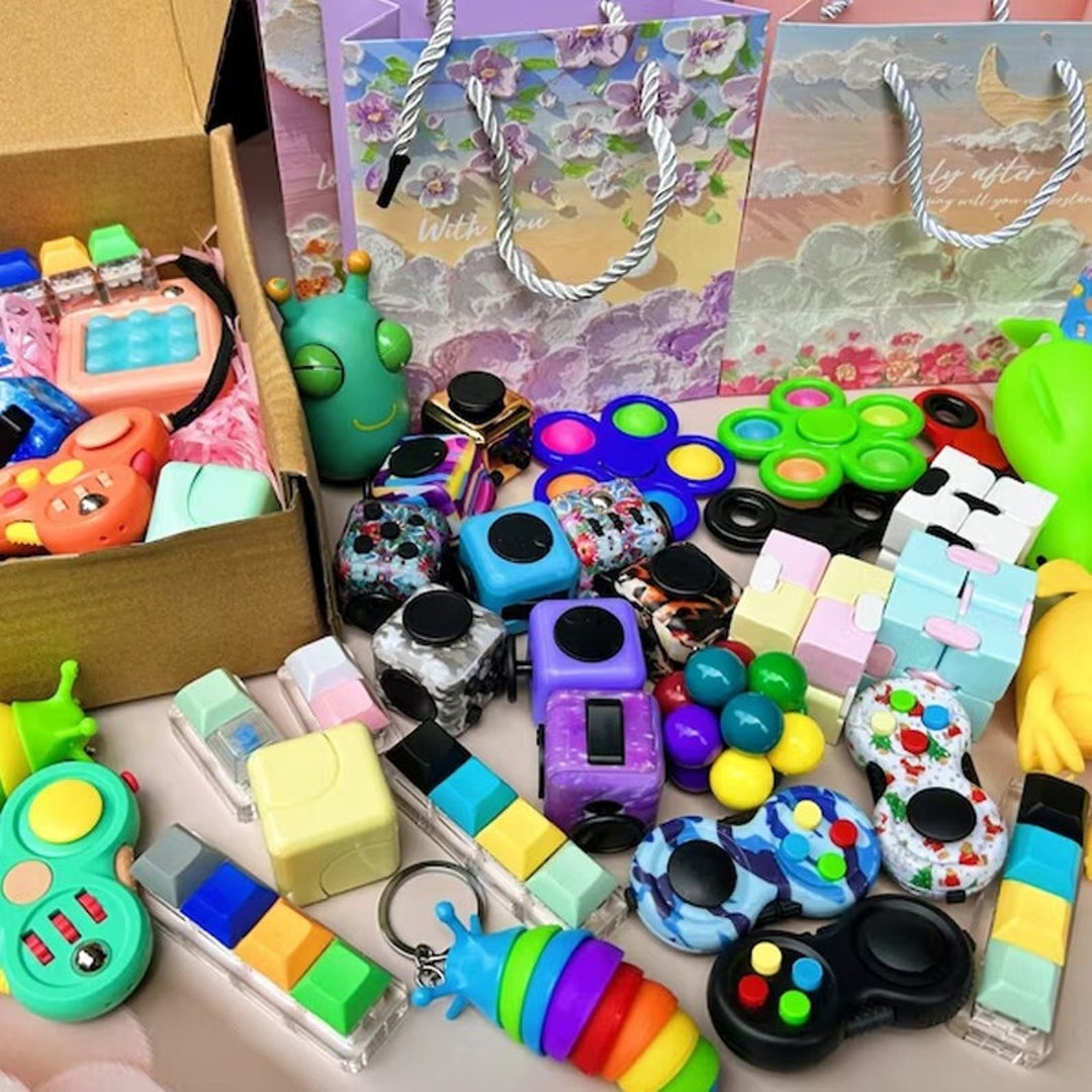 Kids Birthday Gift Box Mystery Fidget Box Sensory Toys - Etsy Ireland