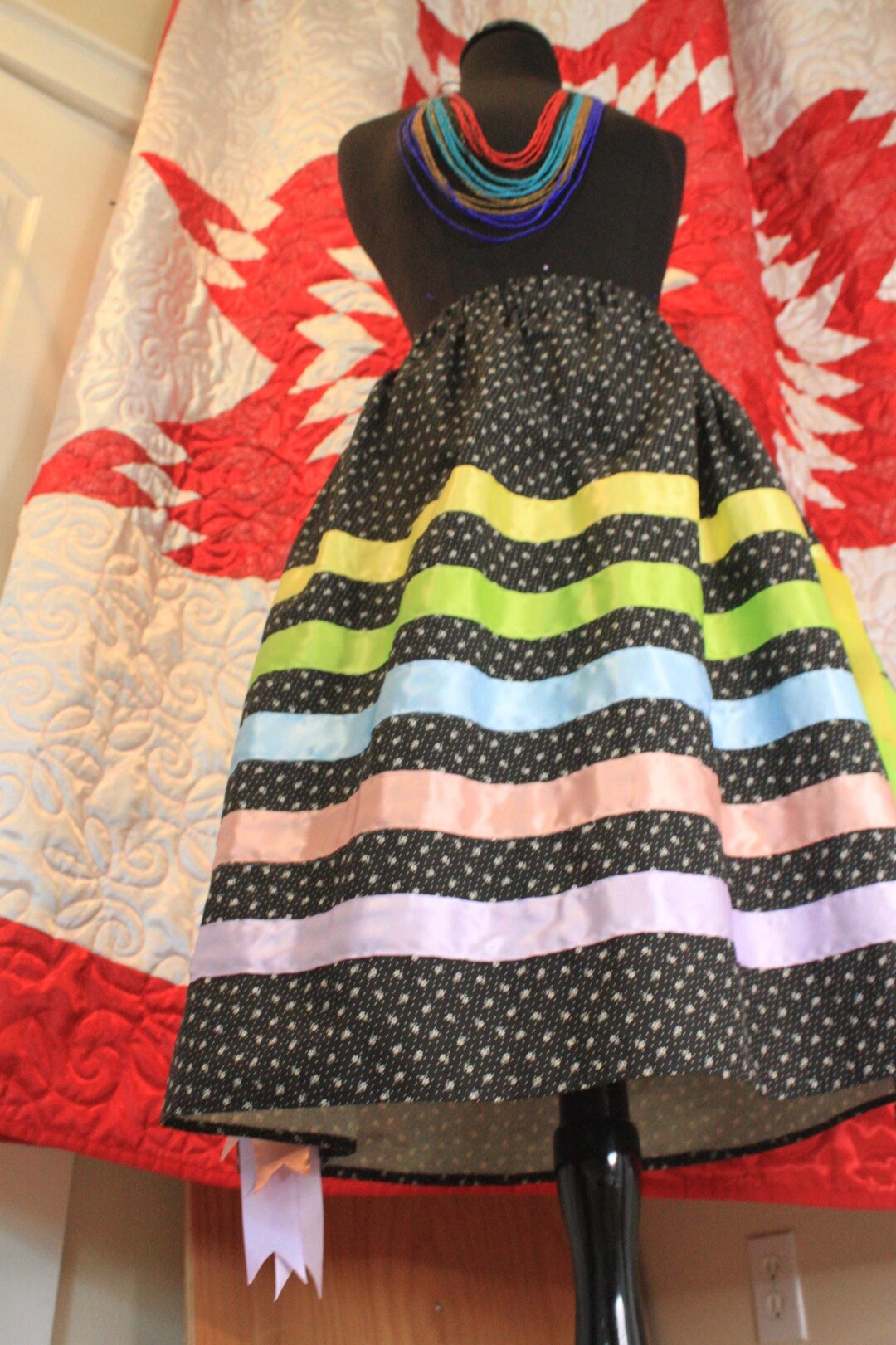 Native American Ribbon Skirt - Etsy