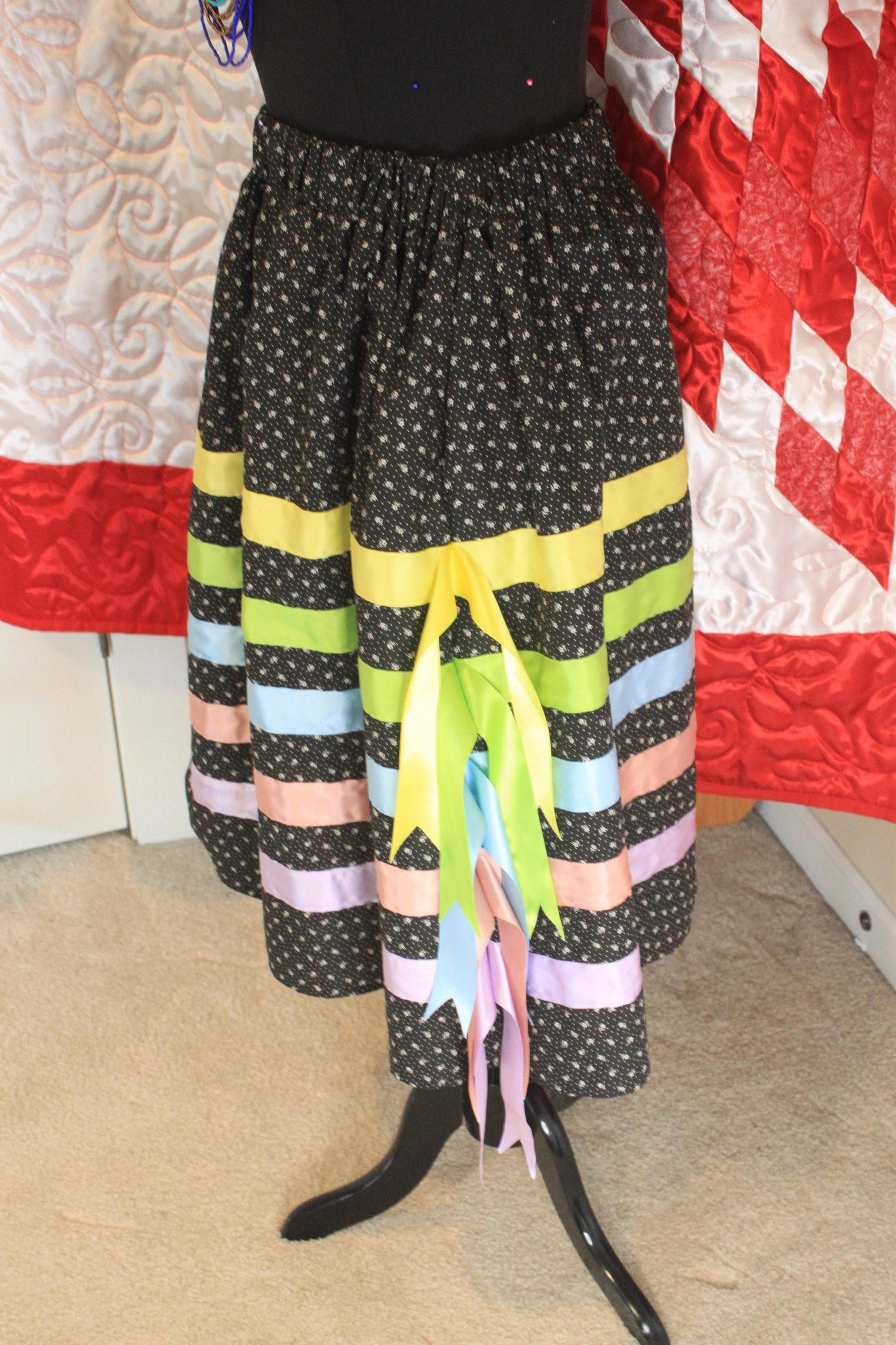 Native American Ribbon Skirt - Etsy